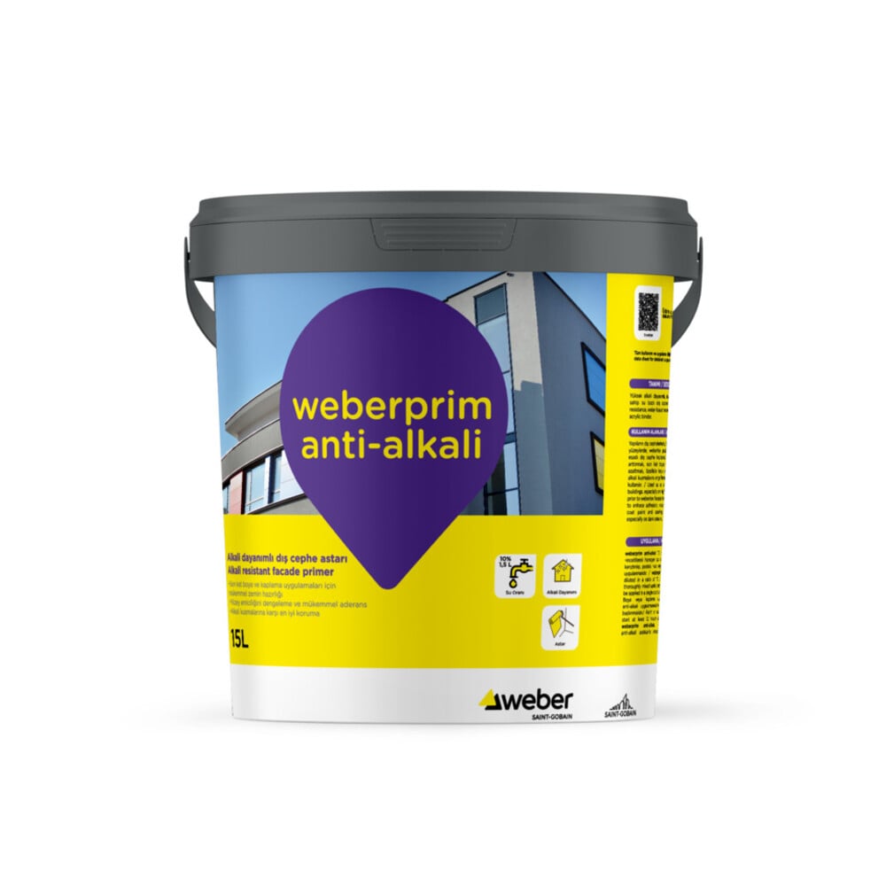 weberprim anti-alkali : Dış Cephe Boyaları > Dış Cephe Boya ve Kaplamaları | Weber Türkiye