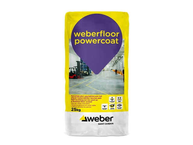 weberfloor powercoat : Tesviye Şapları > Zemin Sistemleri | Weber Türkiye