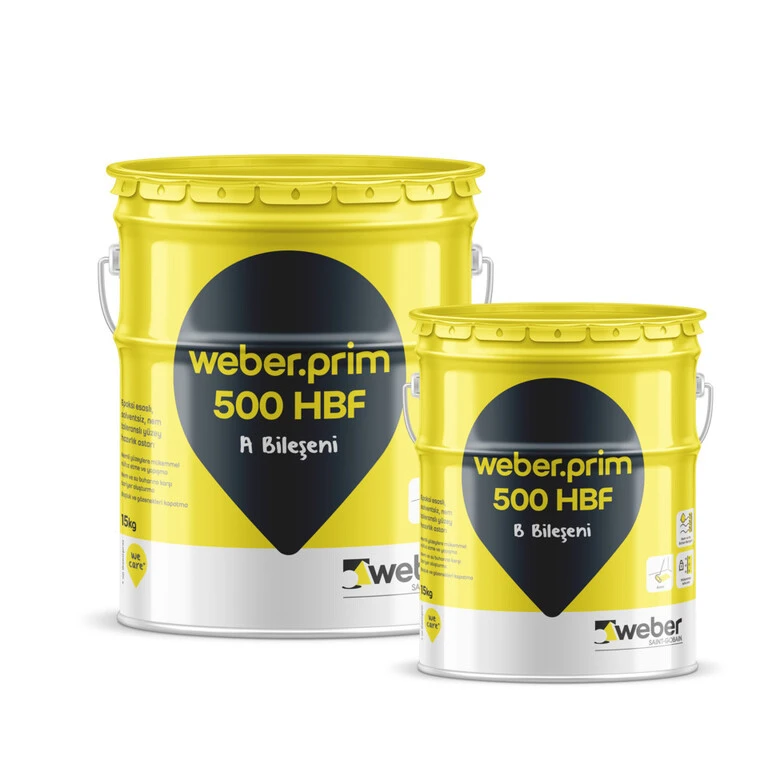 weberprim 500 HBF : Astarlar ve Yardımcı Malzemeler > Su Yalıtım Membranları | Weber Türkiye